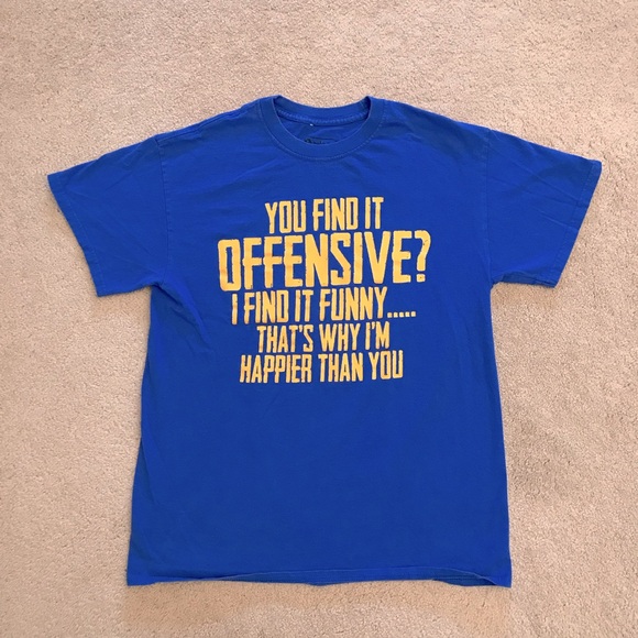 Spencer's | Shirts | Spencers Statement Funny Graphic T Shirt Tee Mens ...